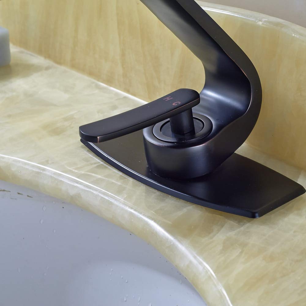 ShiSyan Y-LKUN Kitchen Faucet Sink Bathroom Basin Faucet Oil Rubbed Bronze Mixer Tap Deck Mount