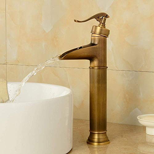 ShiSyan Y-LKUN Basin Taps Bathroom Sink Faucet Waterfall Hot and Cold Water Bathroom Sink Faucet Basin Mixer Tap