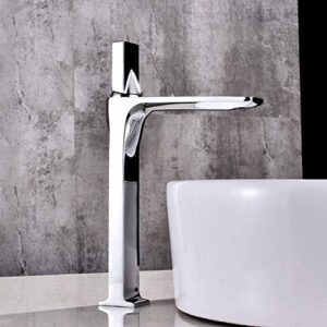 Y-LKUN Faucet Bathroom Sink Taps All Copper Basin Faucet Above Counter Basin Single Hole Hot and Cold Water Faucet Bathroom Personalized Wash Basin Faucet