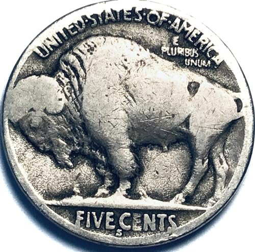 1925 S Buffalo Indian Nickel Seller Good