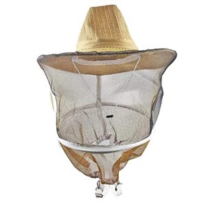 beesnise beekeeping veil hat beekeeper hat with anti-bee netting professional bee keeping supplies