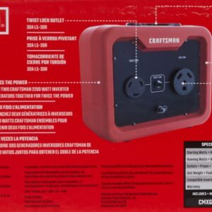 Craftsman Parallel Kit 2200 Inverter