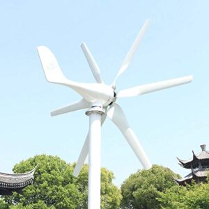 600W 500W 400W Wind Turbine 12v 24v 48v Horizontal Axies Wind Generator With MPPT Controller For Home Use Free Energy (48V, 600W)