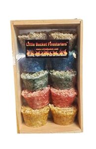 little bucket firestarters 10 pack gift set