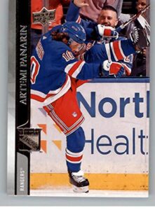 2020-21 upper deck series 1#122 artemi panarin new york rangers hockey card