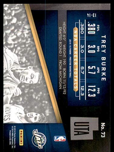 Basketball NBA 2014-15 Panini Prestige #73 Trey Burke NM Near Mint Jazz