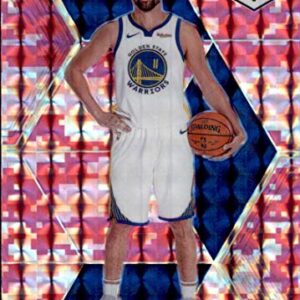 2019-20 Panini Mosaic Prizm Pink Camo #80 Klay Thompson Golden State Warriors Basketball Card