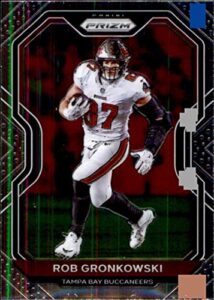 2020 panini prizm #256 rob gronkowski tampa bay buccaneers football card