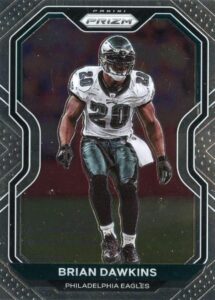 2020 panini prizm #176 brian dawkins philadelphia eagles football card