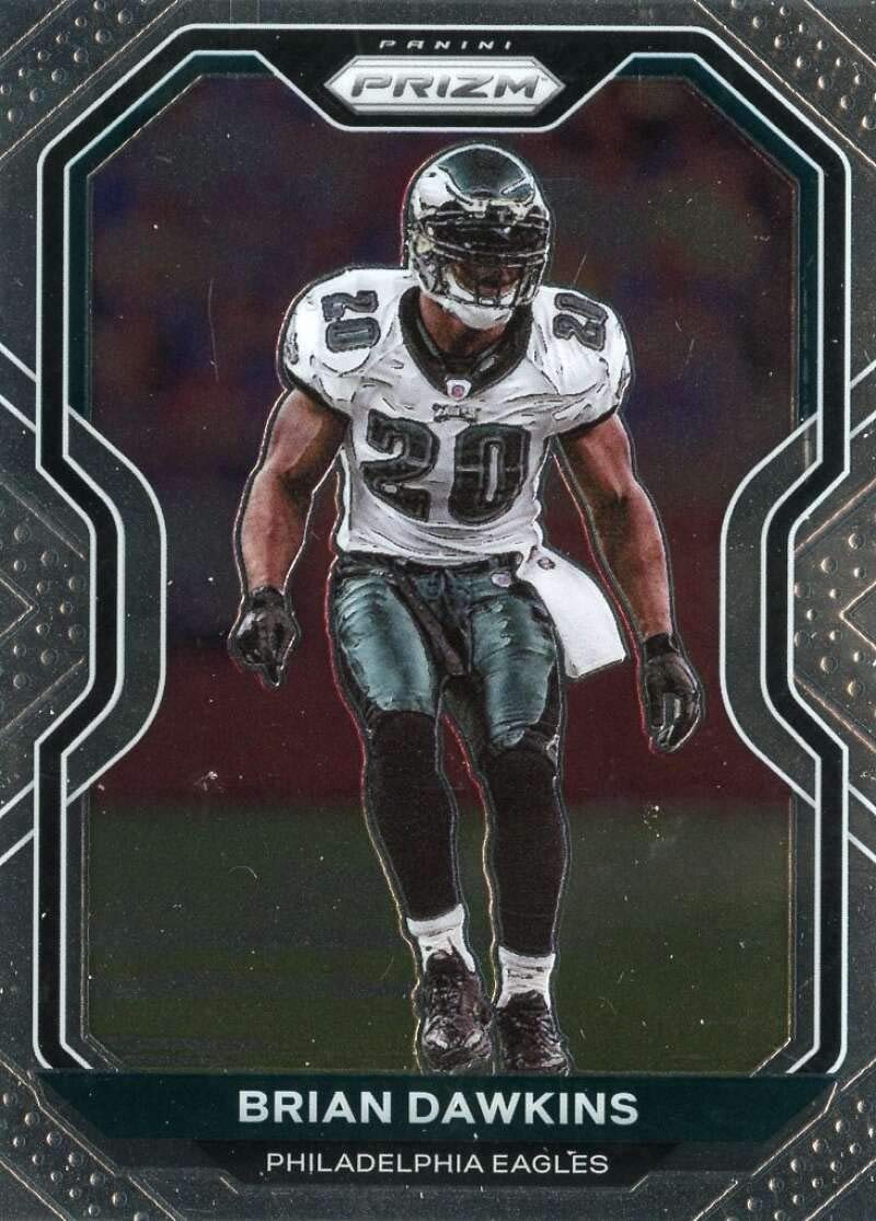 2020 Panini Prizm #176 Brian Dawkins Philadelphia Eagles Football Card