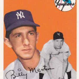 1994 Topps Archives 1954 Baseball #13 Billy Martin New York Yankees Official Retro Themed Trading Card From The Topps Company