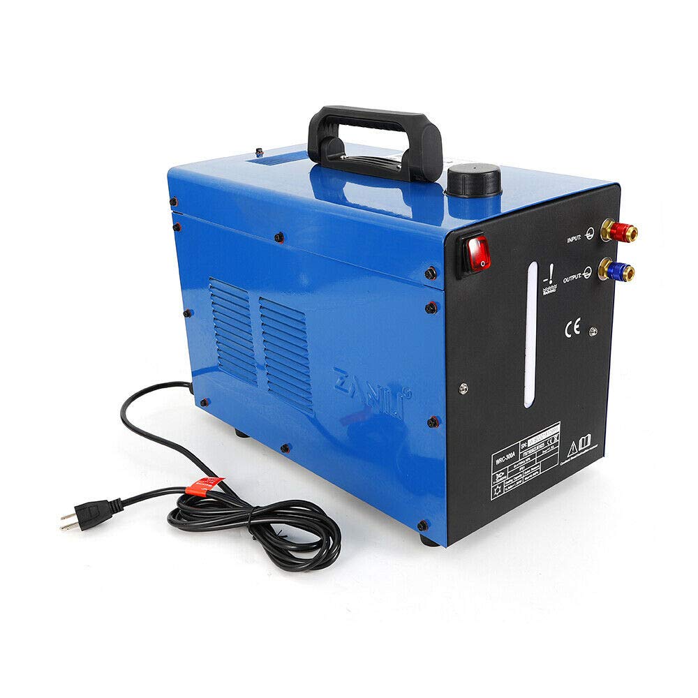 Eapmic Welder Water Cooler Kit, 10L Tig Welder Water Cooling Machine Single Phase Welder Tig Torch Water Cooling System 370W 110V