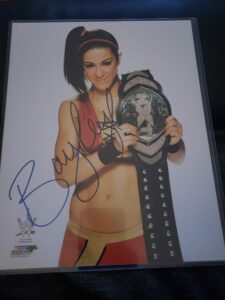 wwe bayley signed 8x10 photo autograph