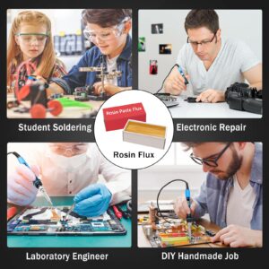 Soldering Iron Kit, 80W 110V Fast Heat up in 10s LCD Digital Adjustable Temperature Soldering Gun Thermostatic Soldering Kit for Electronic