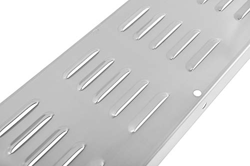 Stainless Steel Venting Panel for Grill Accessory, Masonry Fire Pits and Outdoor Kitchens, 15" by 6-1/2" by 1"