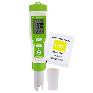 digital orp meter with automatic calibration & orp buffer powder (orp meter)