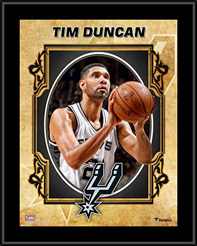 Tim Duncan San Antonio Spurs 10.5" x 13" Sublimated Hardwood Classics Player Plaque - NBA Team Plaques and Collages