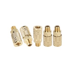 hynade 1/4 inch npt plug male female industrial air plug, male coupler, pneumatic plugs, quick connector air fittings kits(1/4'' f-npt)