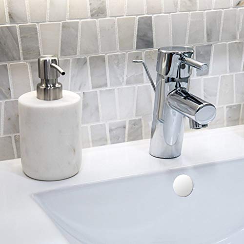 WHYHKJ 2pcs Kitchen Sink Hole Cover Faucet Hole Cover Kitchen Sink Tap Hole Plate Stopper Cover Kitchen Bathroom Supplies Faucet Accessories