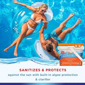 HTH 42042 Super 3" Chlorinating Tablets Swimming Pool Chlorine, 5 lbs