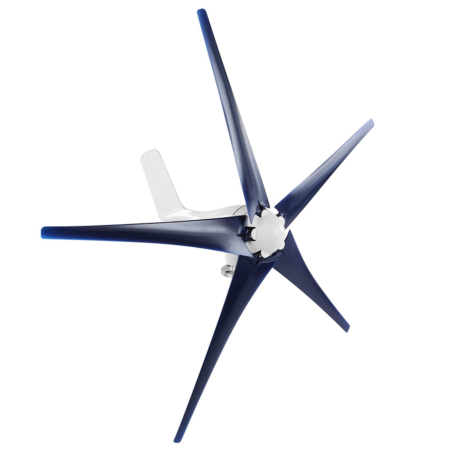 Hilitand 800W Windmill Generator Set, 5 Blade Small Wind Turbines Kit Industrial Energy Equipment (Blue 24V)