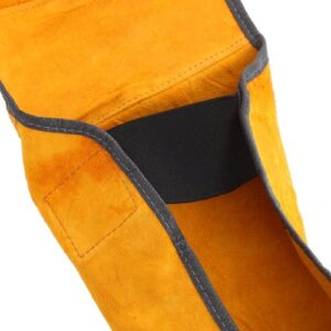 Scicalife Welding Leg Cover Thicken Knee Pads Abrasion Resistant Welding Spats Leg Cover Sleeve Wraps for Welder Heat Abrasion Resistant Foot Leg Protection