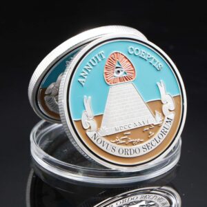 masonic challenge coin master mason freemason brotherhood coin