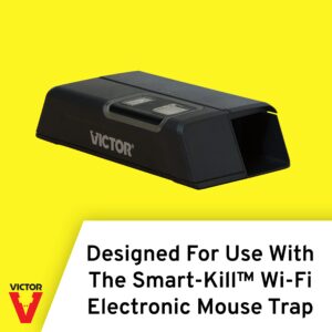 Victor Chambers RF4-M1 Smart-Kill Wi-Fi Electronic Mouse Trap Refill – 4-Pack, Black