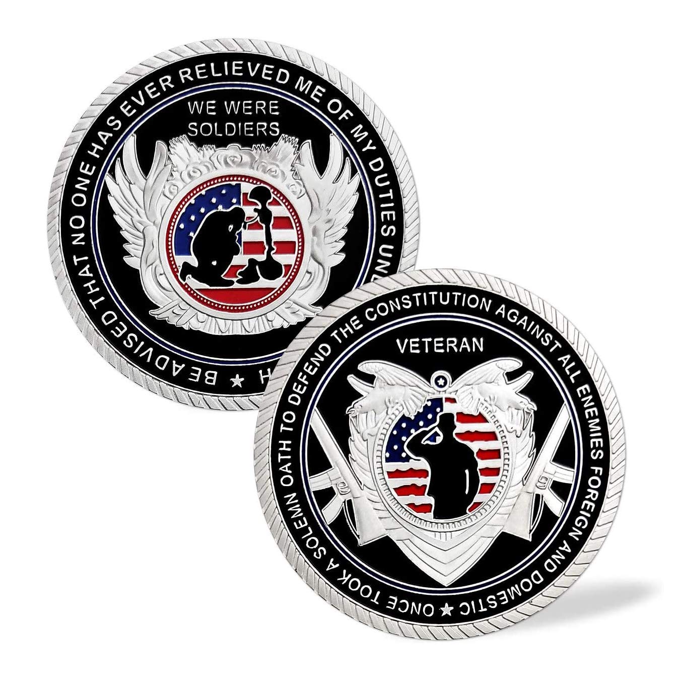 U.S. Military Coin Veteran Challenge Coin Army Soldiers' Oath