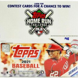 2021 Topps Series 1 Baseball Retail Display Box