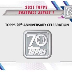 2021 Topps Series 1 Baseball Retail Display Box