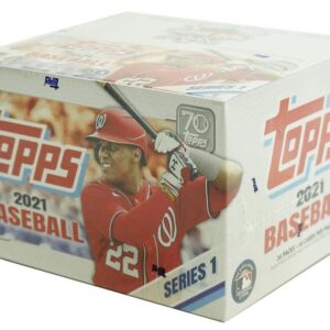 2021 Topps Series 1 Baseball Retail Display Box