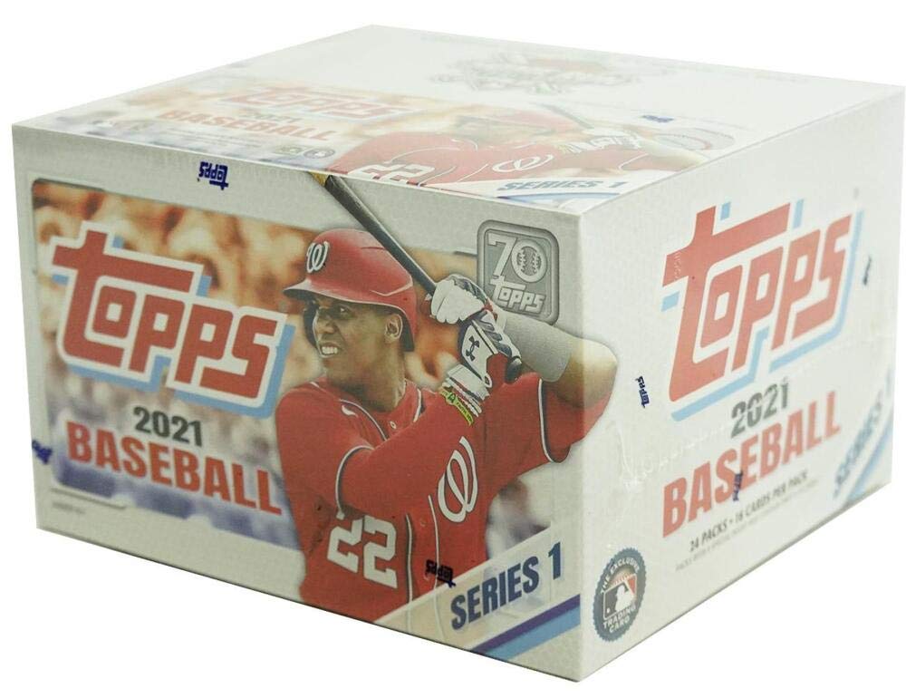 2021 Topps Series 1 Baseball Retail Display Box