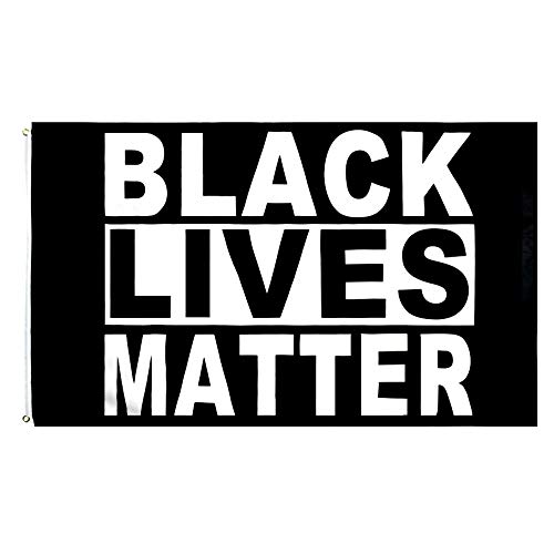 Large 3x5FT Flag Black Lives Matter BLM One Love Protest Peace I Can't Breathe