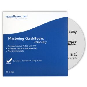 teachucomp video training tutorial for lawyers/attorneys for quickbooks desktop pro v. 2021 dvd-rom course and pdf manual