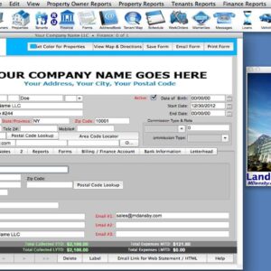 Property Management Software - Landlord Report (MAC/WIN) - Unlimited Units