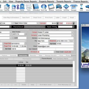 Property Management Software - Landlord Report (MAC/WIN) - Unlimited Units