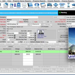 Property Management Software - Landlord Report (MAC/WIN) - Unlimited Units