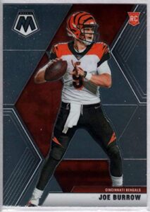 football nfl 2020 panini mosaic #201 joe burrow rc bengals