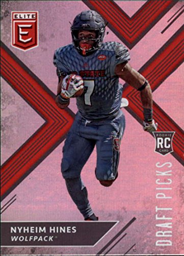 2018 Panini Elite Draft Picks Variation #116 Nyheim Hines NC State Wolfpack RC Rookie Football Card