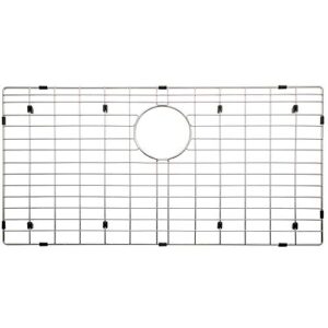 serene valley 29-1/2" x 15-1/2" sink protector, rear drain with corner radius 3/8", nlw3016r