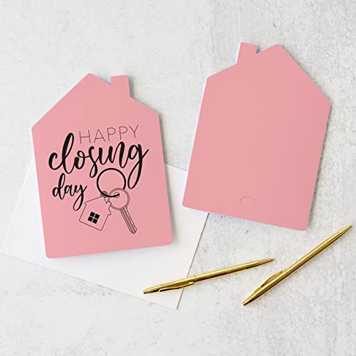 Set of "Happy Closing Day" Greeting Cards | Envelopes Included | 4-GC002