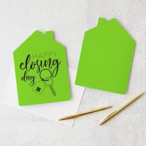 Set of "Happy Closing Day" Greeting Cards | Envelopes Included | 4-GC002