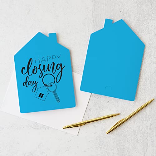 Set of "Happy Closing Day" Greeting Cards | Envelopes Included | 4-GC002