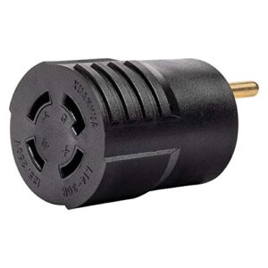 westinghouse outdoor power equipment 30132a generator plug adapter, tt-30p to l14-30r