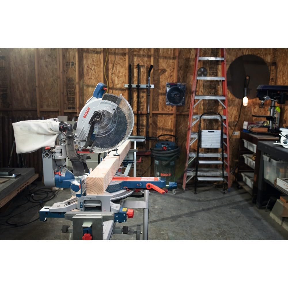 BOSCH GCM18V-12GDCN PROFACTOR™ 18V 12 In. Dual-Bevel Glide Miter Saw (Bare Tool)