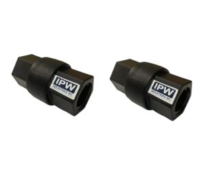 ipw industries inc - smc (6870090) 687 series pvc nsf check valve ; 3/4"fnpt x 3/4"fnpt buna - 2 pack