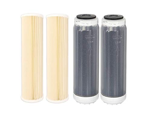 IPW Industries Inc. Compatible Upgraded Replacement Filters For HydroLogic Stealth RO150 / RO300 Systems; 2) 22060 and 2) 22125