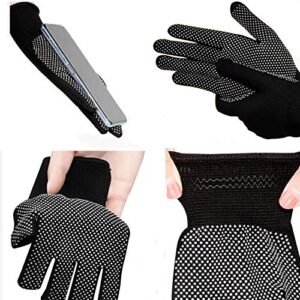 COOHORN 24Pcs Work Glove Liners Dry Hand Anti-slip Dots Coating Knitted Working Glove - Stretchy Cloth Glove for Fishing Grilling Warehouse Garden Painting - Thin Moist Breathable Work Glove, 12Pairs