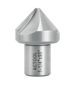 actool hss countersink 1-1/4'' diameter with 3/4'' weldon shank